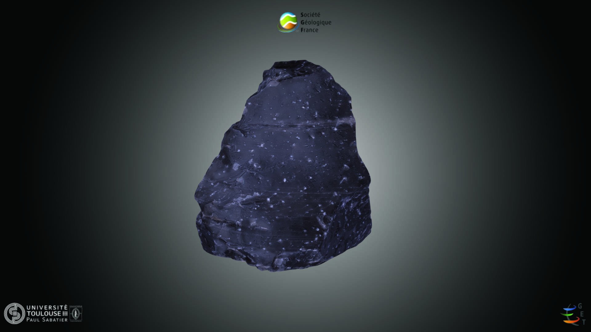 Roche - Obsidienne - Download Free 3D model by Société Géologique de ...