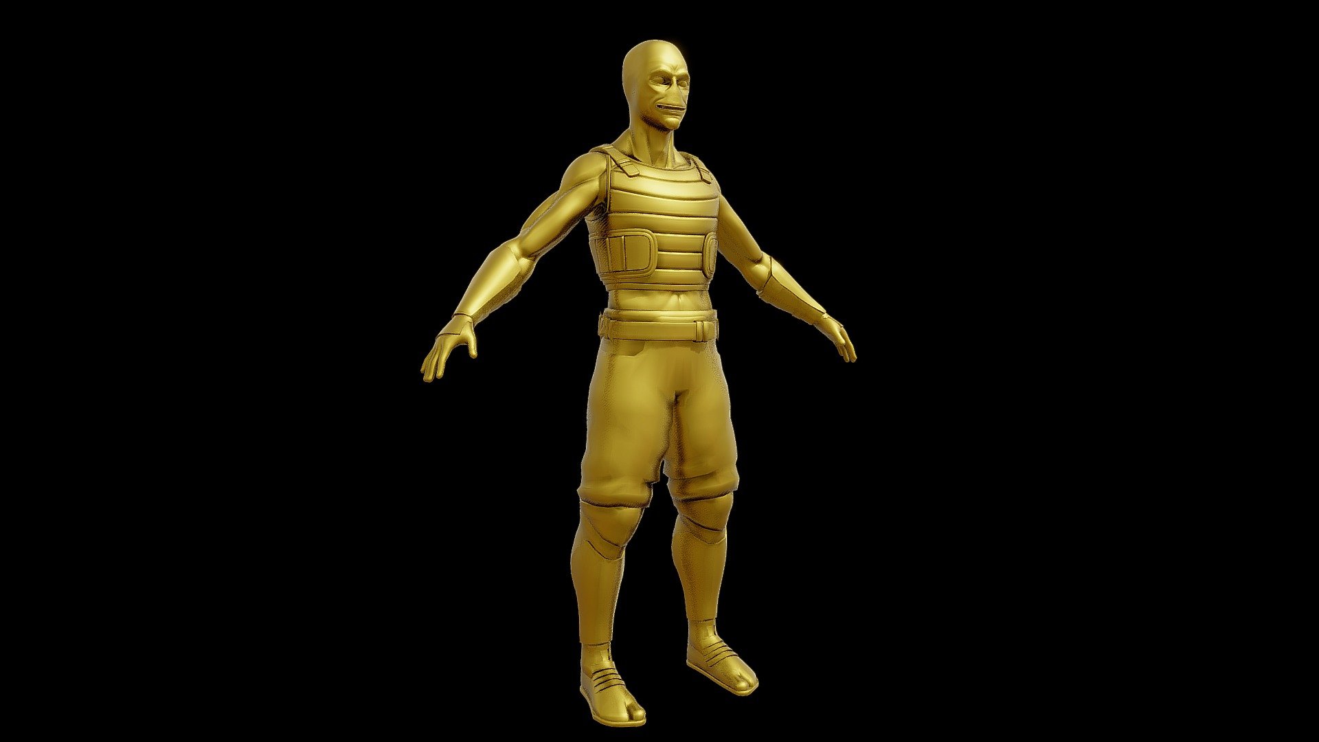 Pepe Samurai WIP 003 - 3D model by UnrealAssets.io (@metacaptain ...