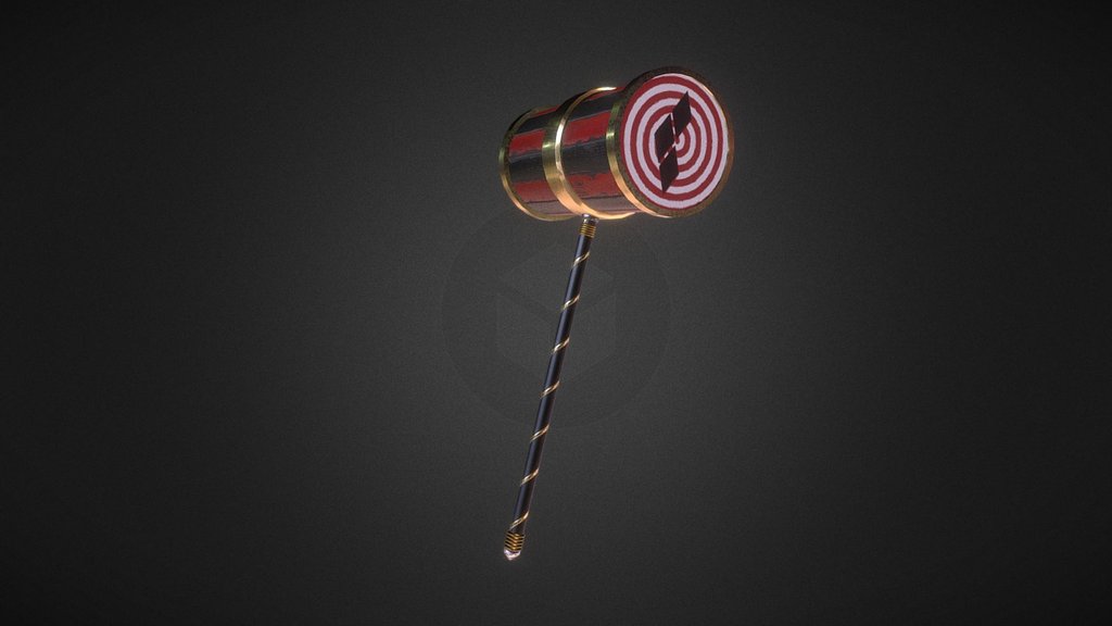 [SGP] Harley Quinn's Mallet - 3D model by TheAppleCake [0c42b82 ...