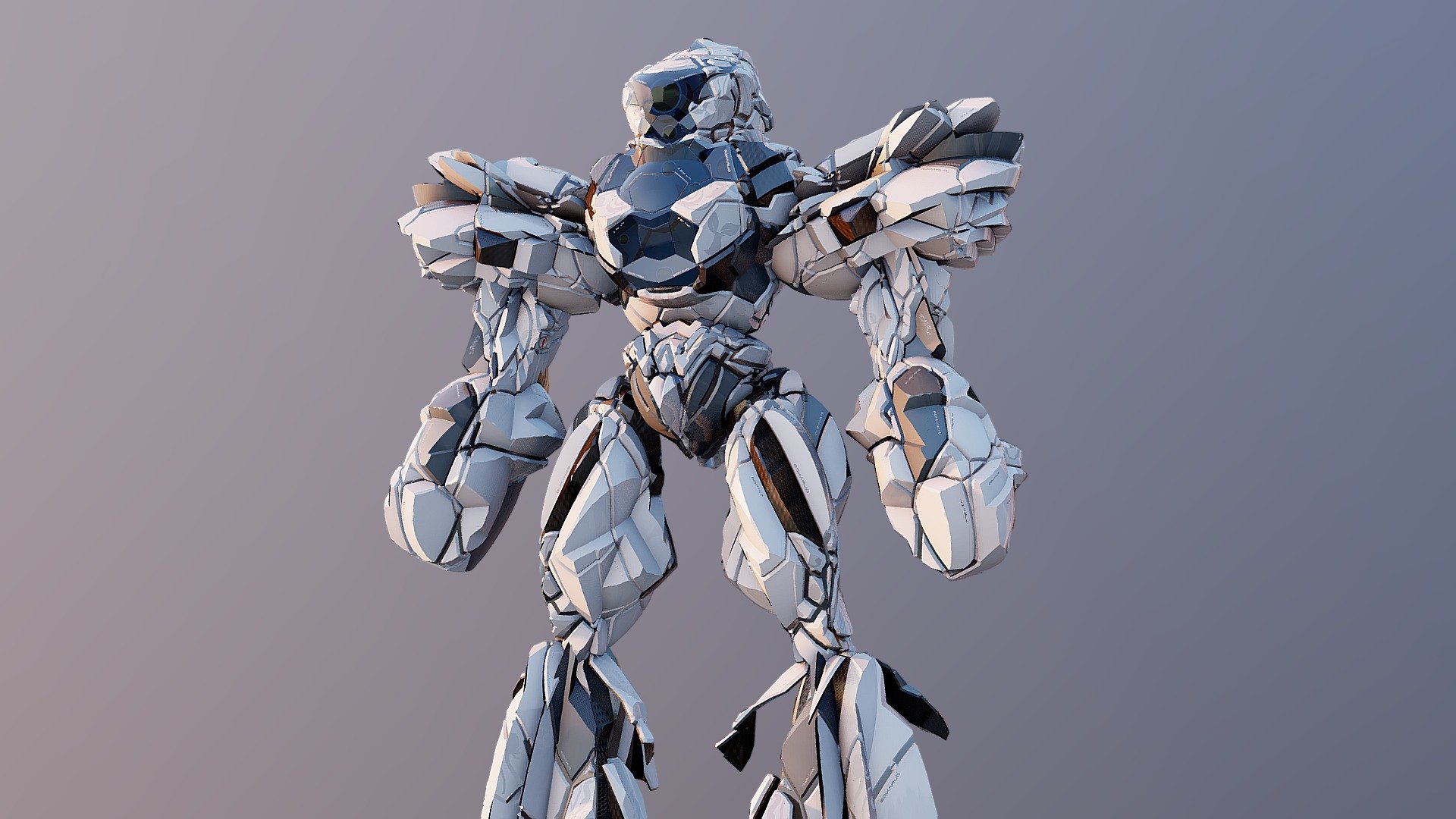Procedural Hard Surface Modeling Test 16.03 - 3D model by asaito ...