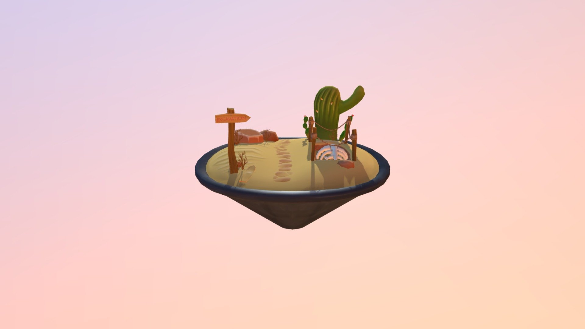Desert Diorama - 3D model by Joakim Mattsson (@joakimmattsson) [0c44208 ...