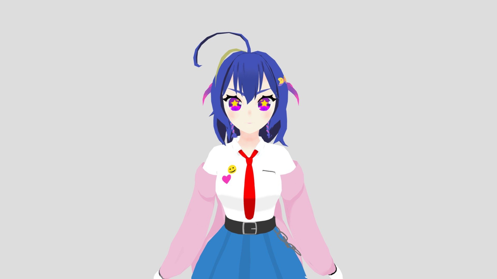 Joy. 3D anime Style - 3D model by mirukulab [0c45c8b] - Sketchfab