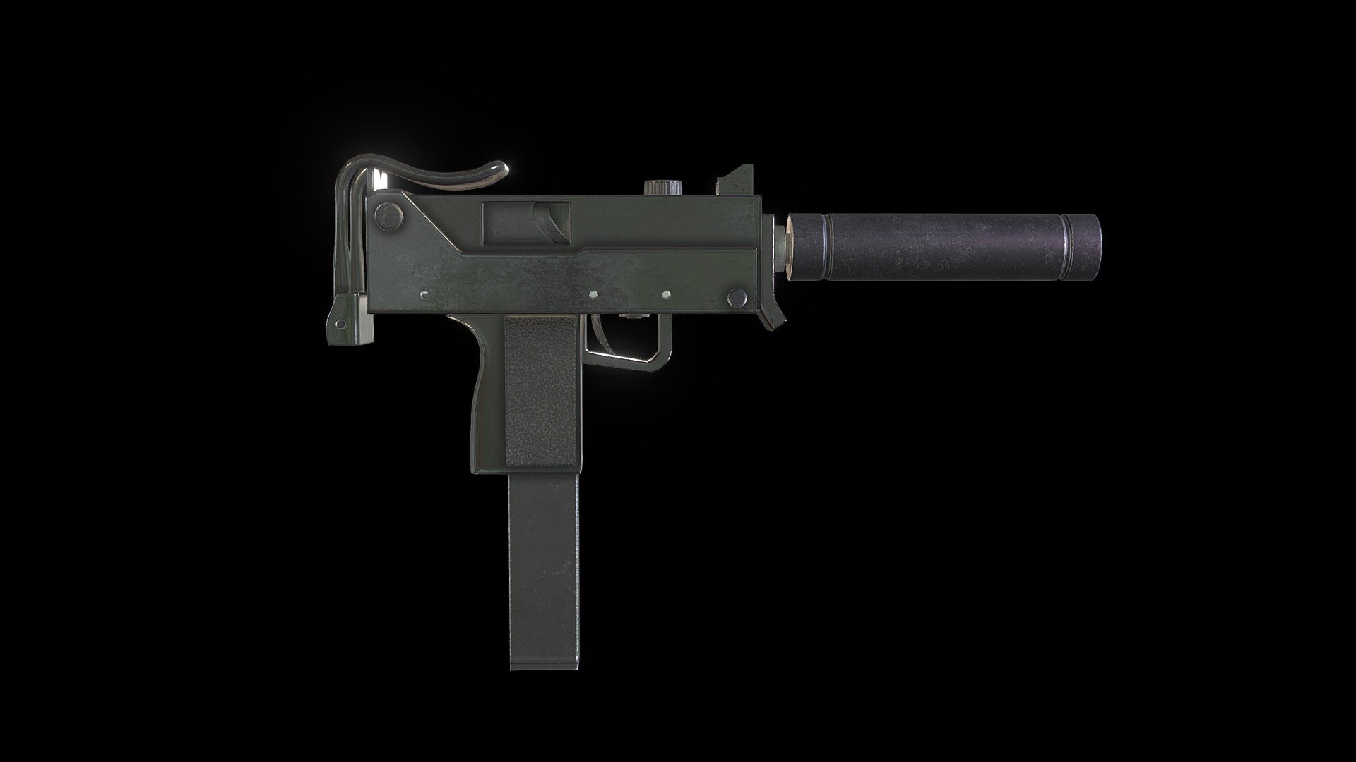 MAC-10 - Download Free 3D model by ap3ndix [0c45dcd] - Sketchfab