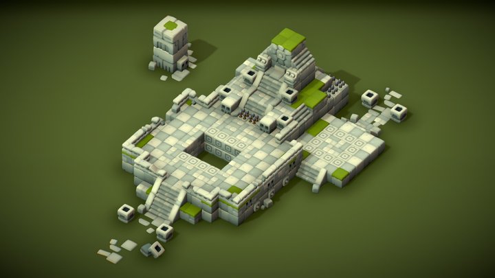 Minecraft 3d Cube World