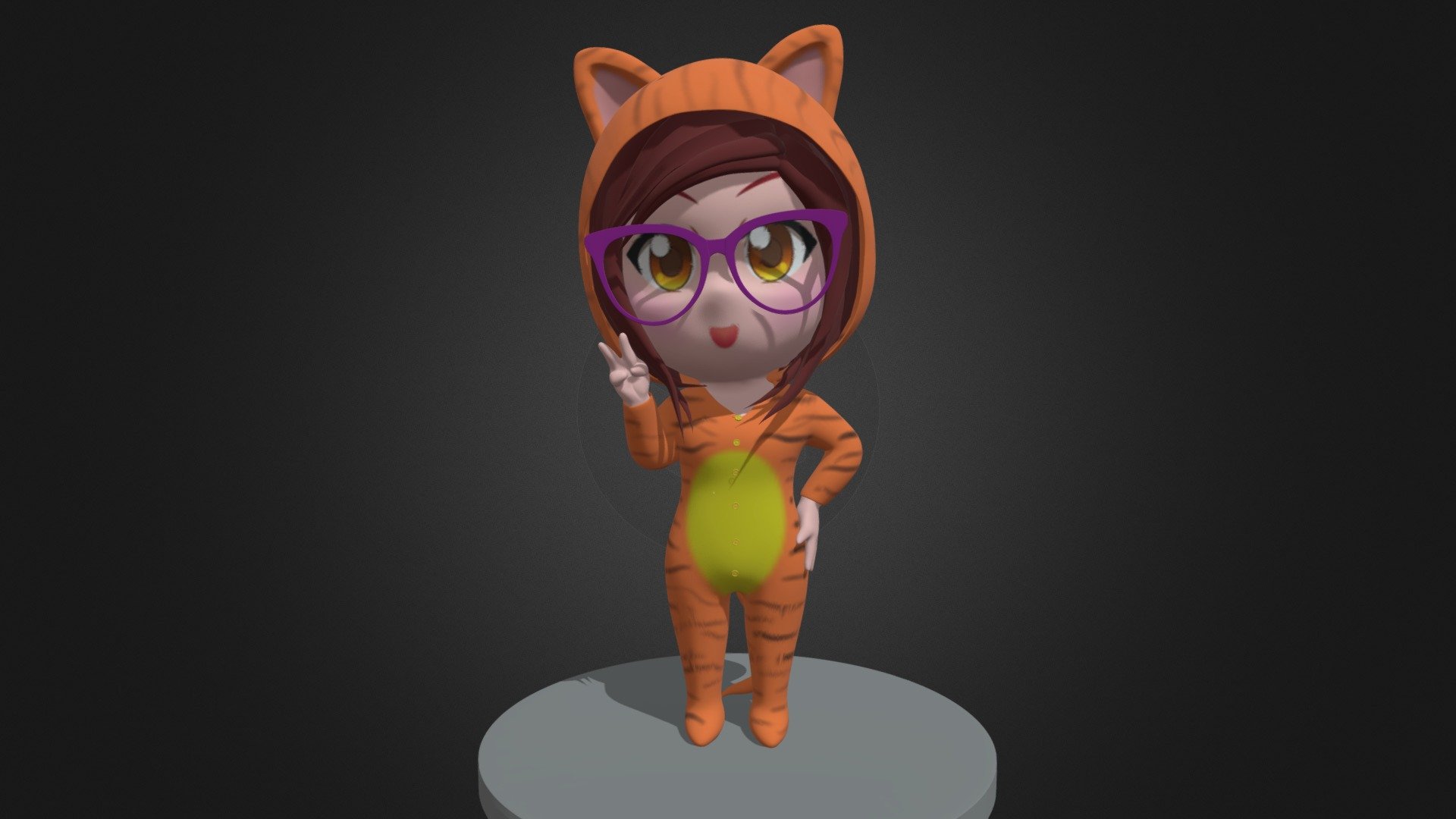 Avatar Chibi - 3D model by Katherine Rios (@taida_artist) [0c46fa4 ...