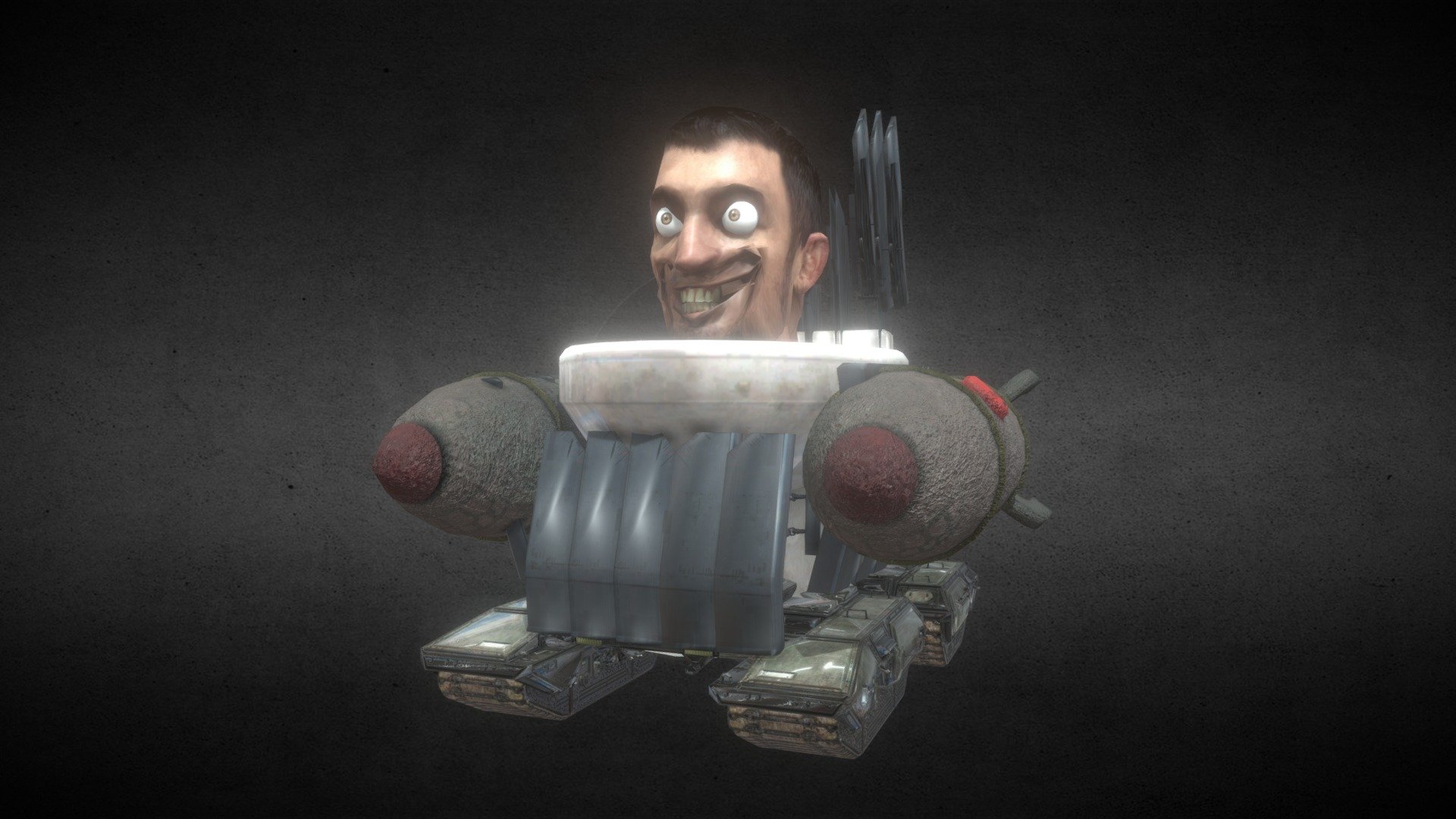 Nuke tank toilet - Download Free 3D model by photon (that one larry ...