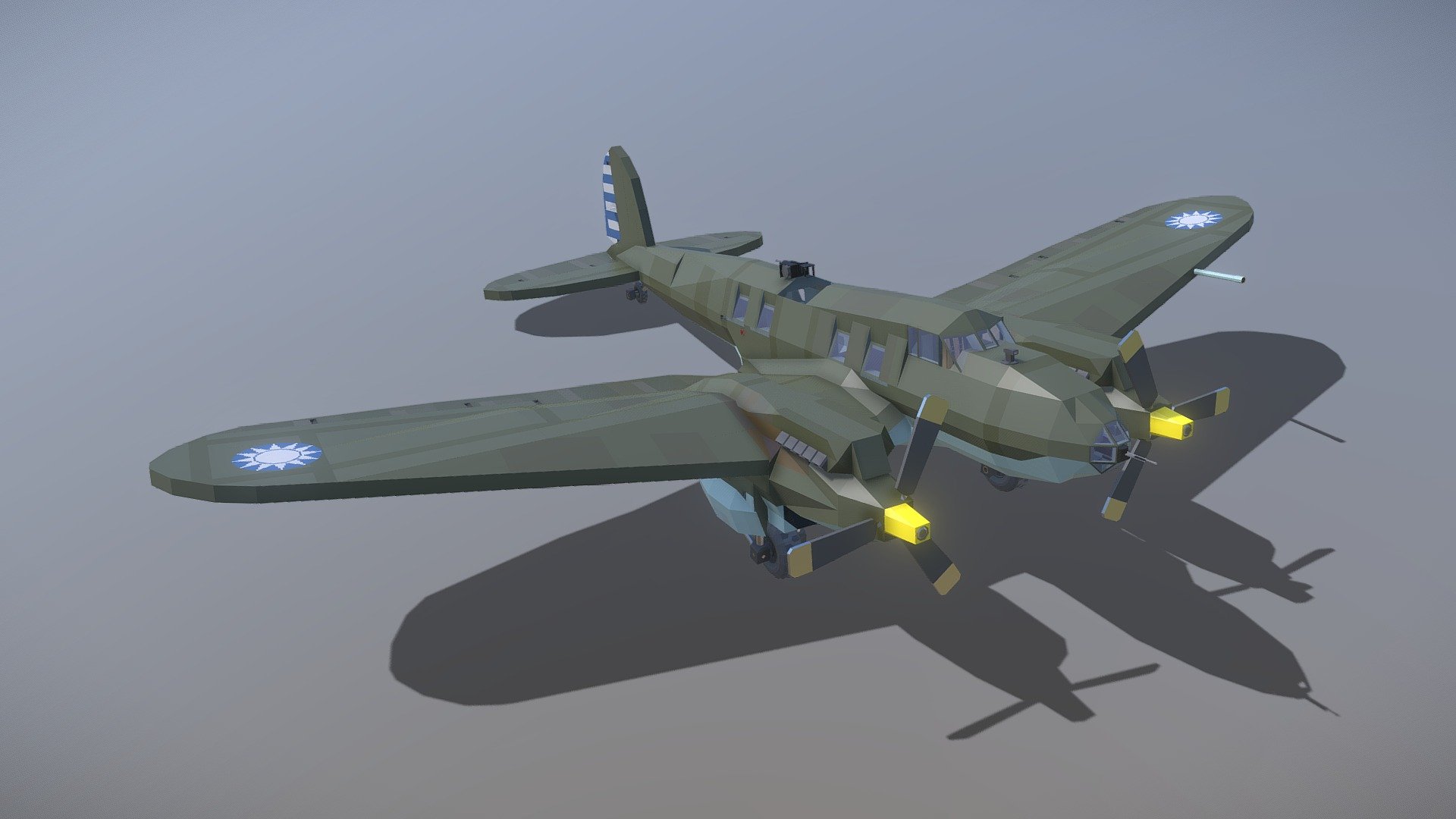 He111V4 - 3D model by higi (@higitsunefox) [0c48919] - Sketchfab