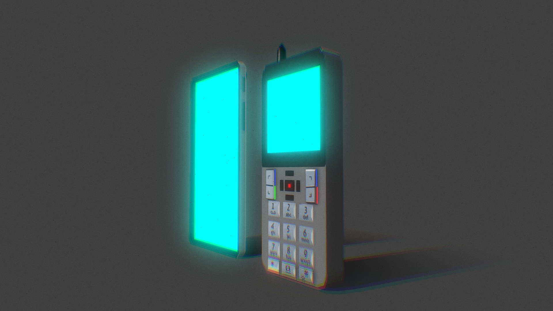Low_poly_phones/ Celulares_low_poly - Download Free 3D model by ...