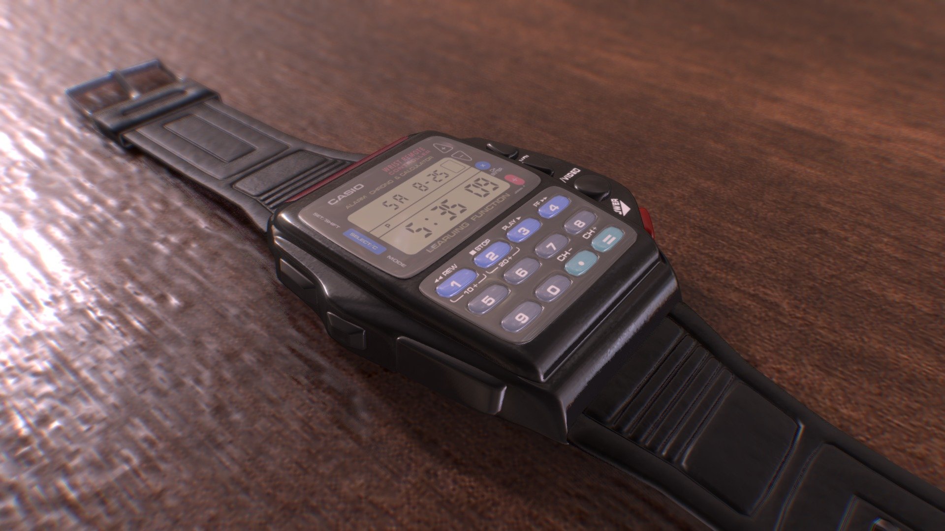 Casio SmartWatch 1988 - 3D model by Mohamed Fathi (@MohamedFathi ...