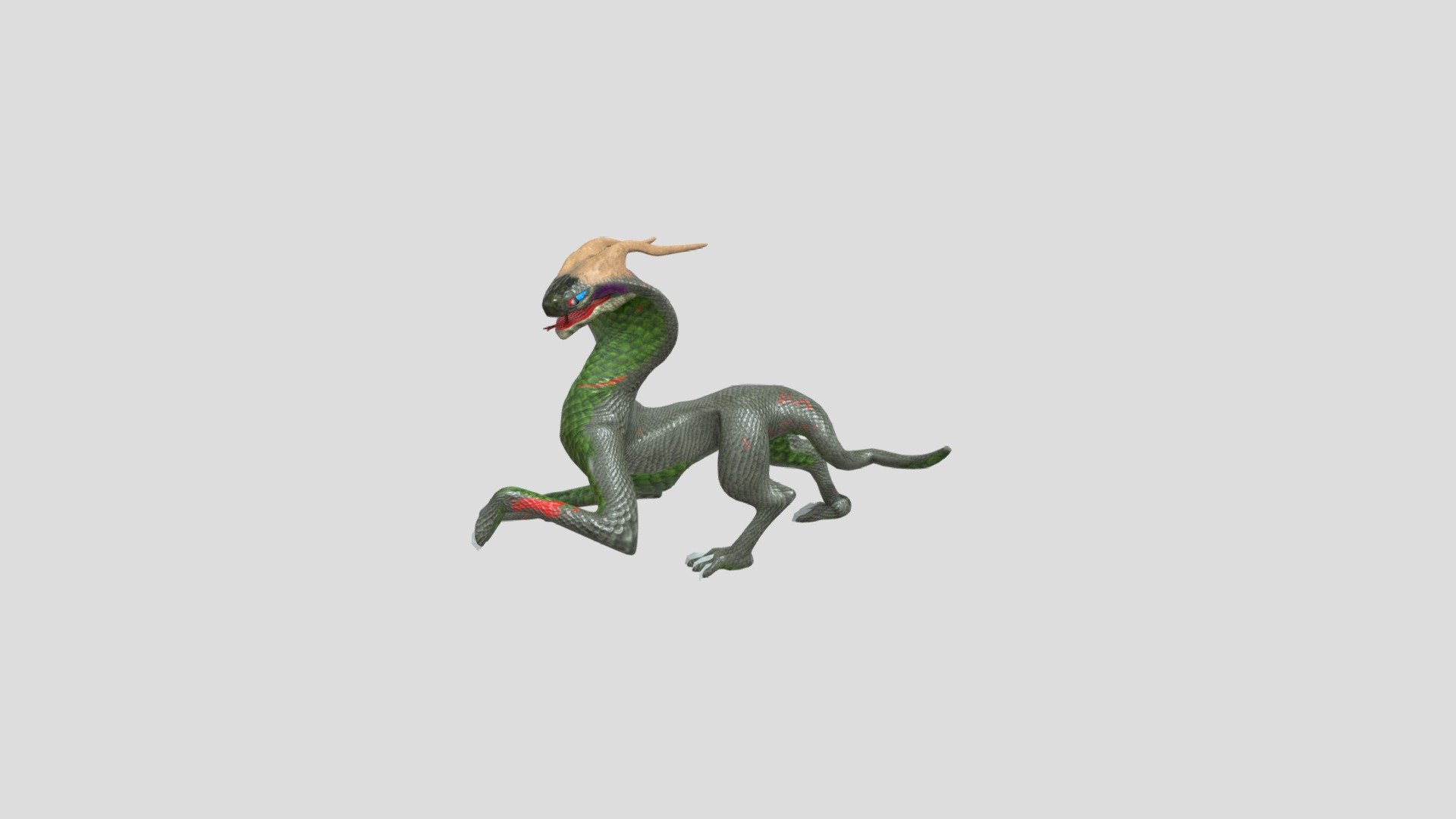 snake-dragon - Buy Royalty Free 3D model by 3dniko [0c4b1e0 ...