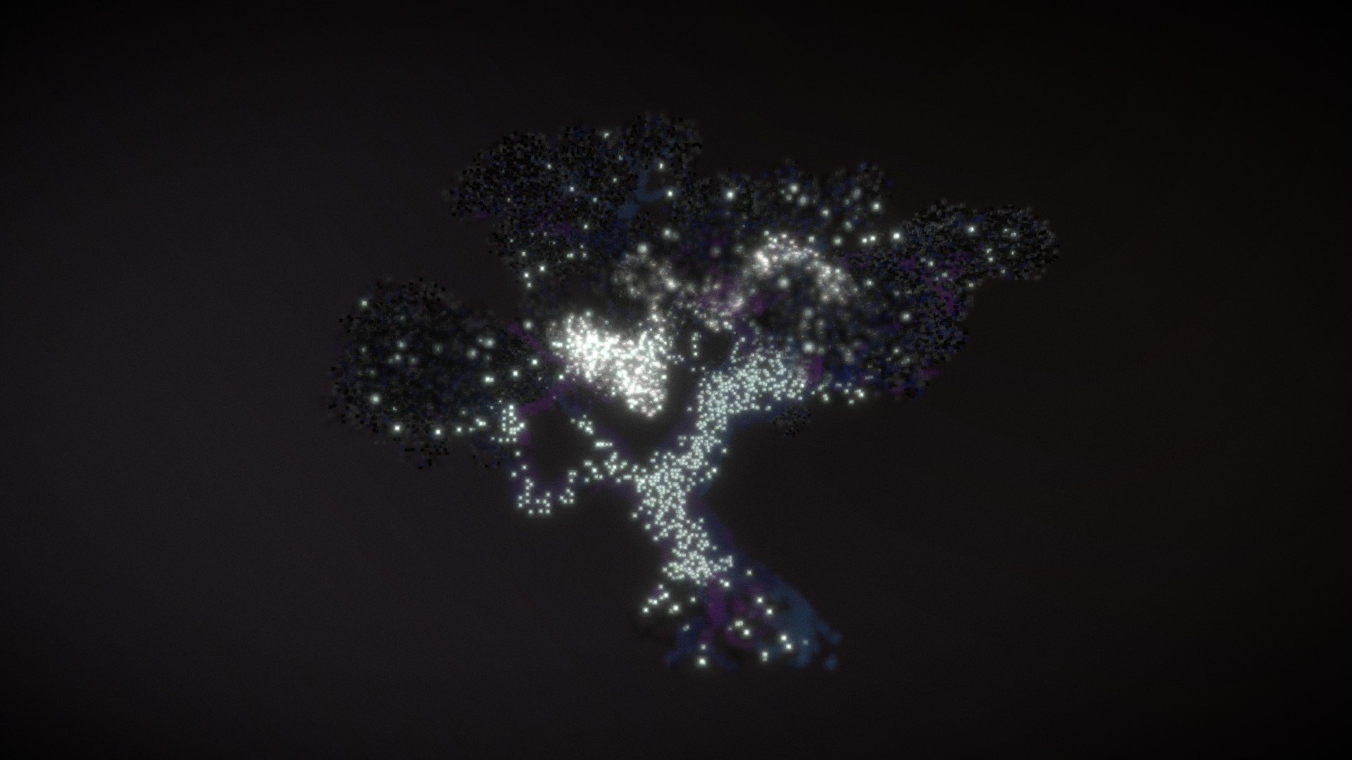 Galaxy Tree - 3D model by Plutouthere [0c4b1eb] - Sketchfab
