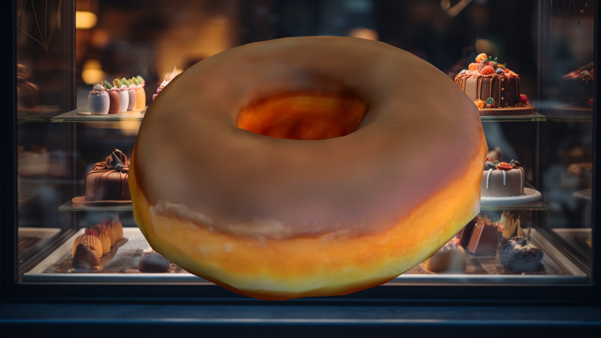 Regular Chocolate Donut - 3D Scan - Buy Royalty Free 3D model by Eve ...