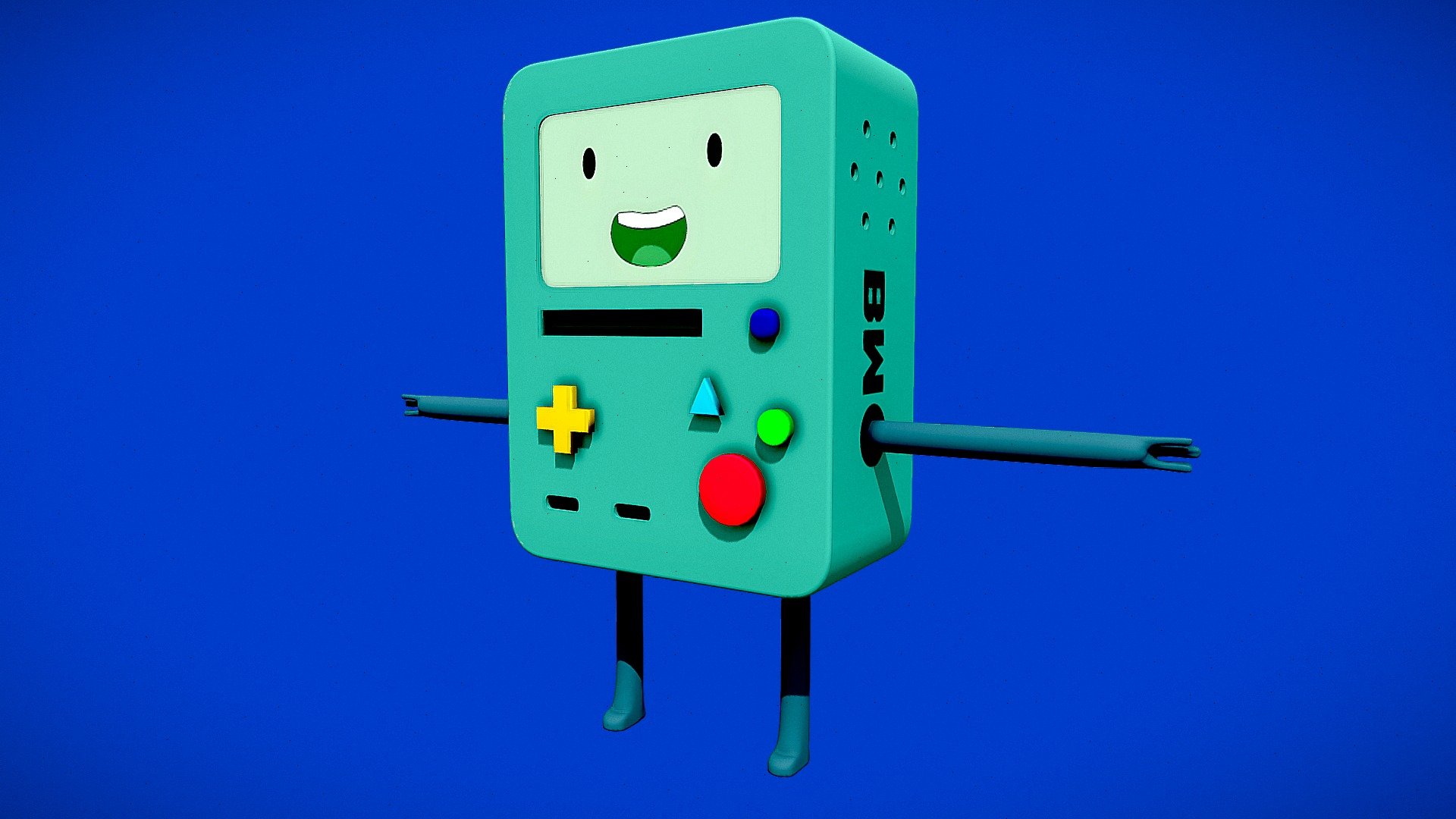BMO - 3D model by PepeSR (@pepepepesr7) [0c4c3b6] - Sketchfab
