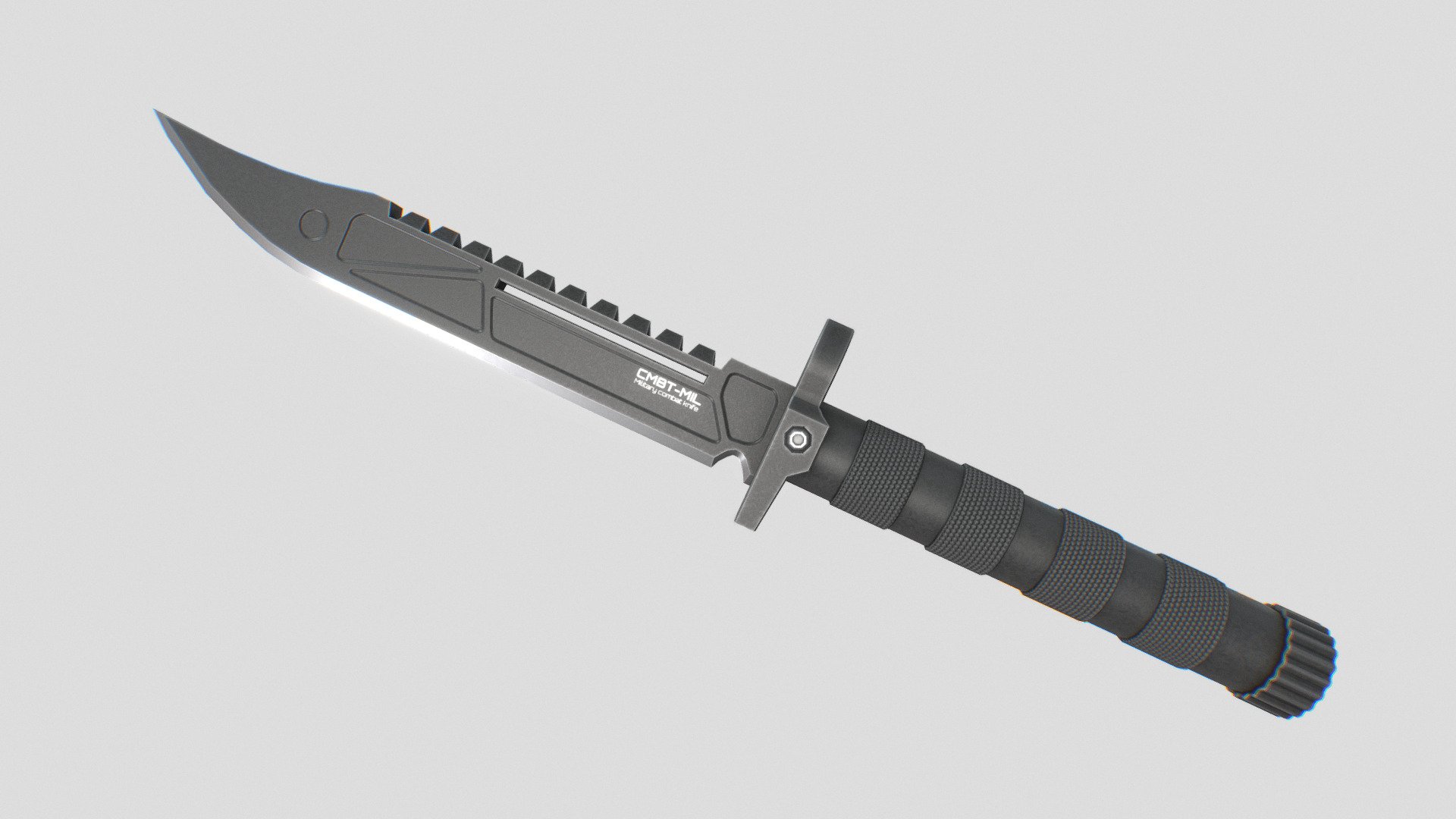 Combat knife - Buy Royalty Free 3D model by Anima Z (@Anima-Z) [0c4c604 ...