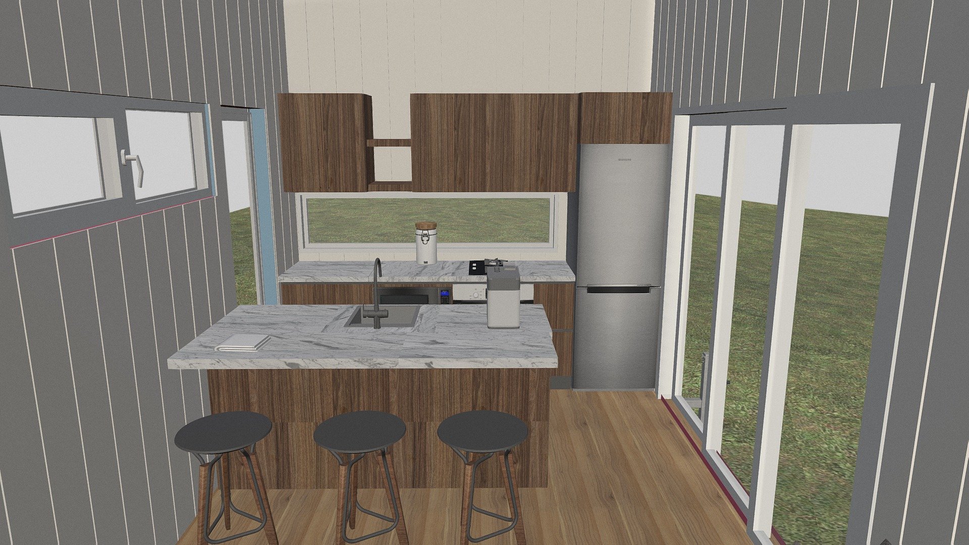 Pura Vida Tiny Home - 3D model by Manuel.Moncada1 [0c4ddba] - Sketchfab