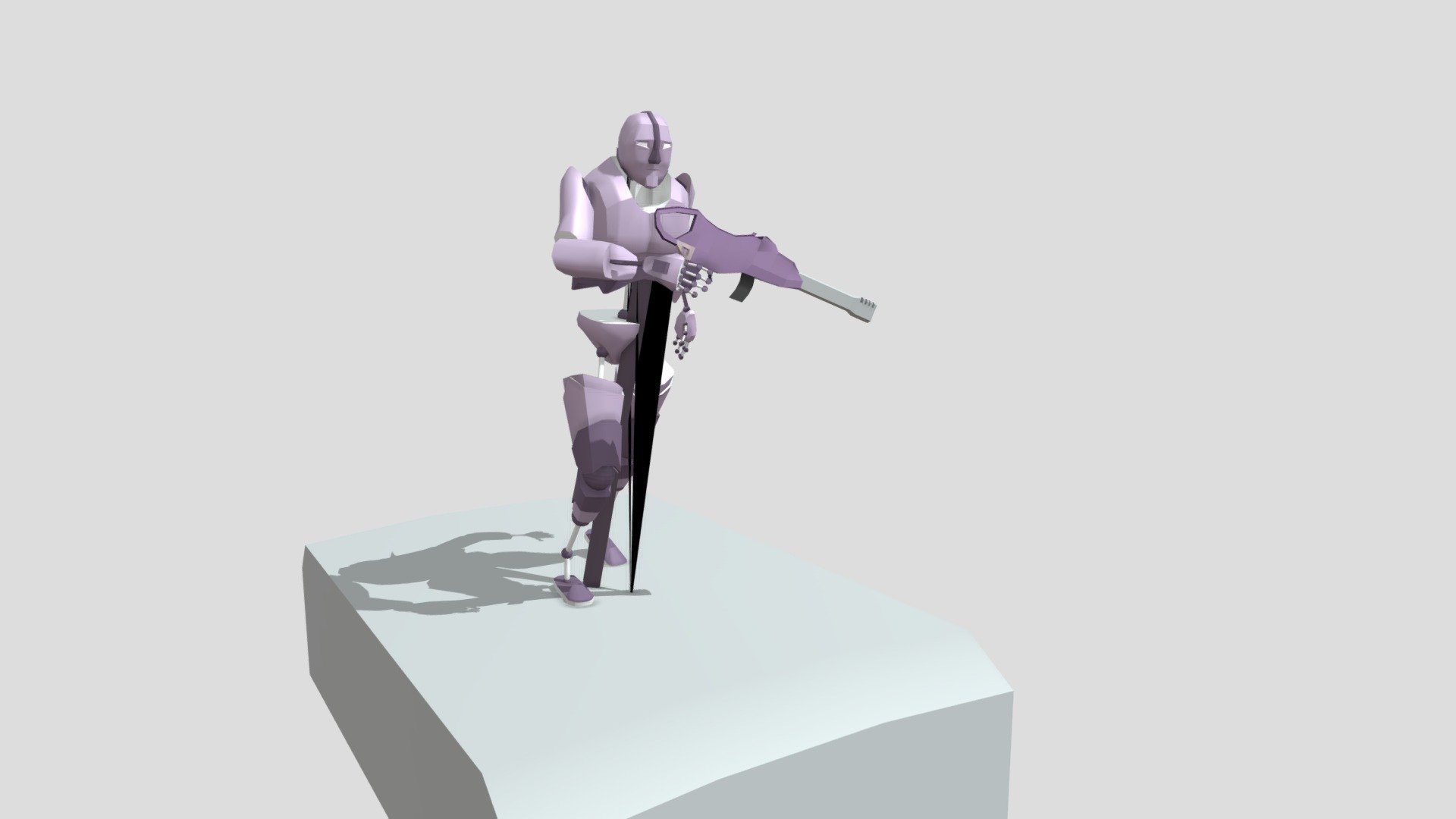 Robot Support Media V1 - 3D model by CHussey (@christopherhussey97 ...
