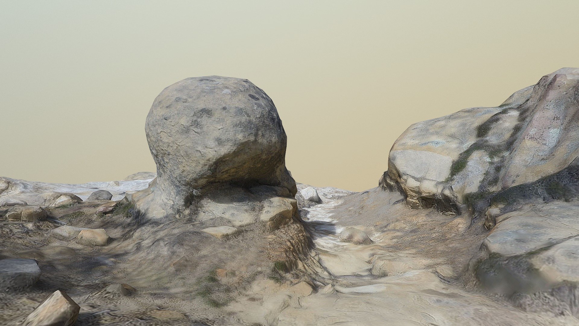 Knob Rock (scan), Lizards Mouth, Jan 2016 - 3D model by SmallpolyArt [0c4eaa2] - Sketchfab