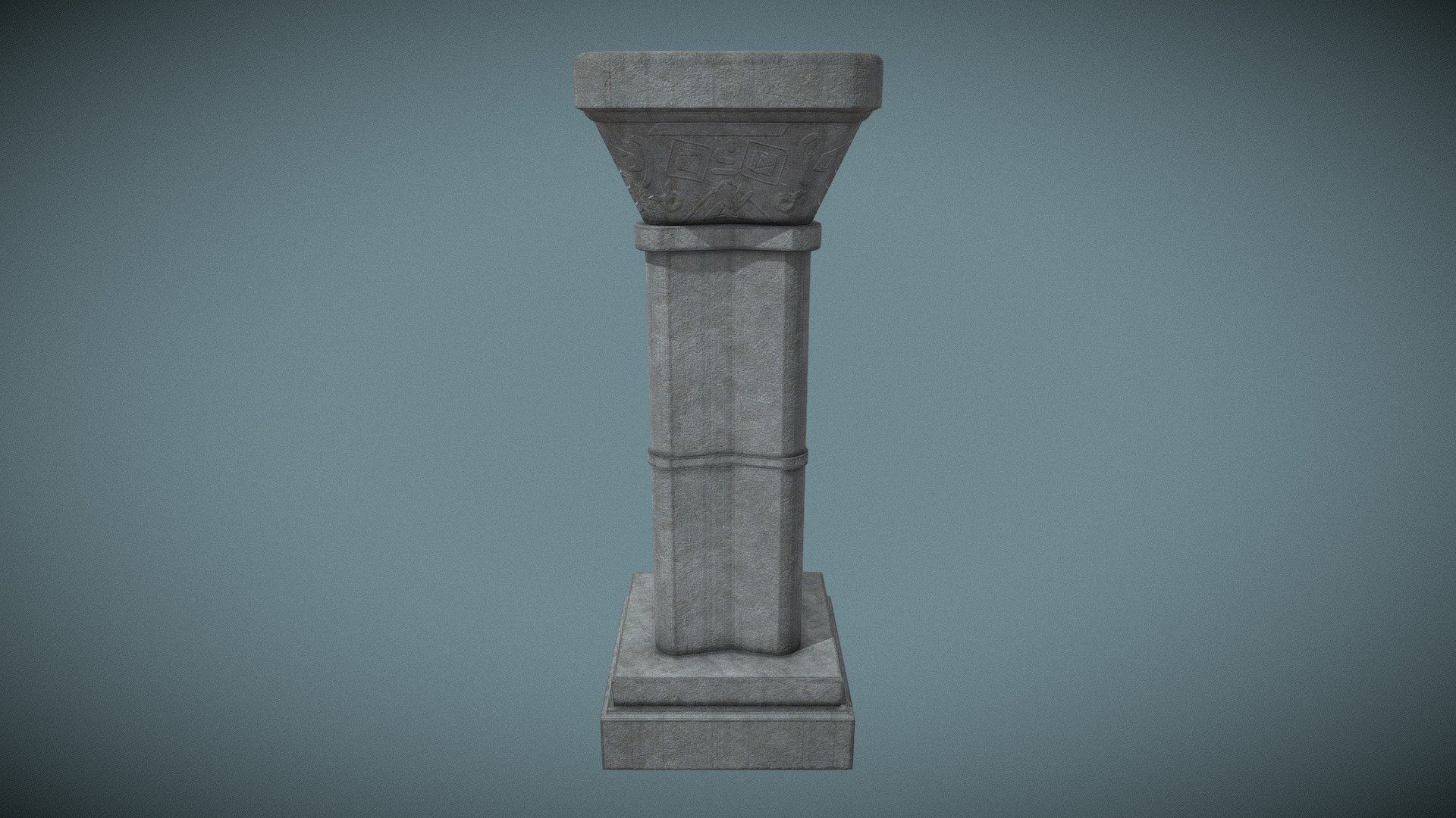 Concrete Column - Download Free 3D model by yimni [0c4fd3b] - Sketchfab