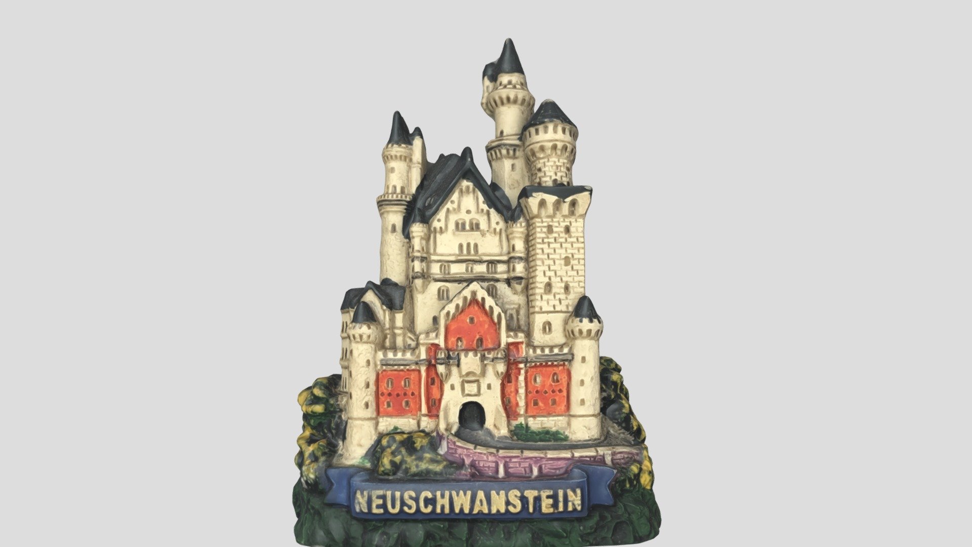 NEUSCHWANSTEIN - 3D model by KangYuying [0c500bc] - Sketchfab