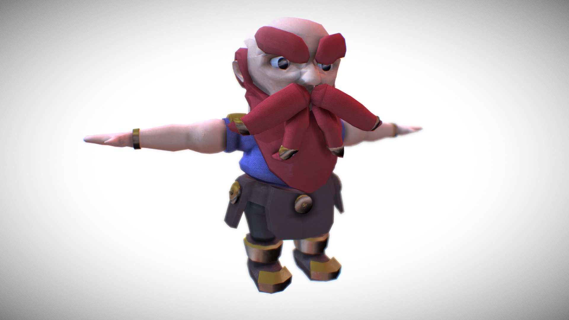 Dwarf v4 - 3D model by southeastfeez [0c50101] - Sketchfab