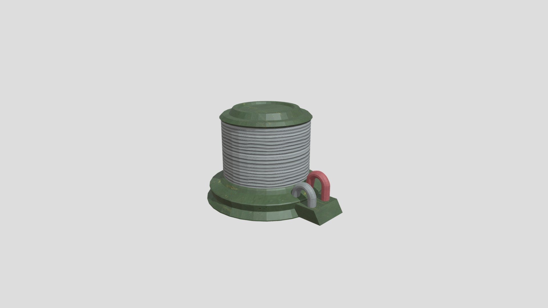 Textured canister - 3D model by gardoterholt [0c5055c] - Sketchfab