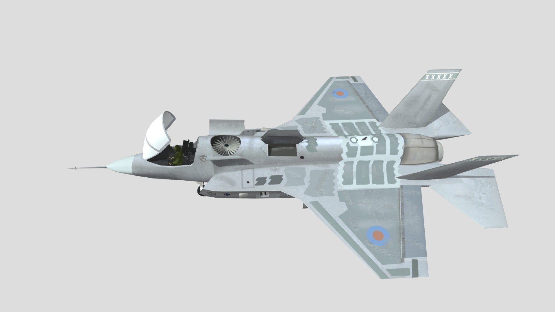 aircraft_x-35_fbx - 3D model by lucius_zheng [0c51984] - Sketchfab