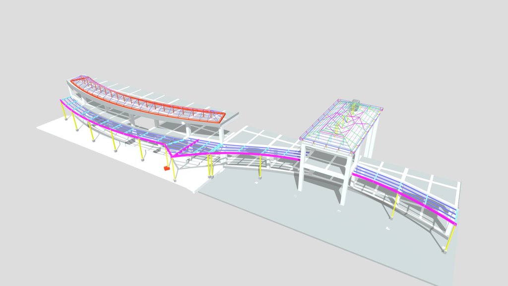 Steel Structures - A 3D model collection by david.gons07 - Sketchfab