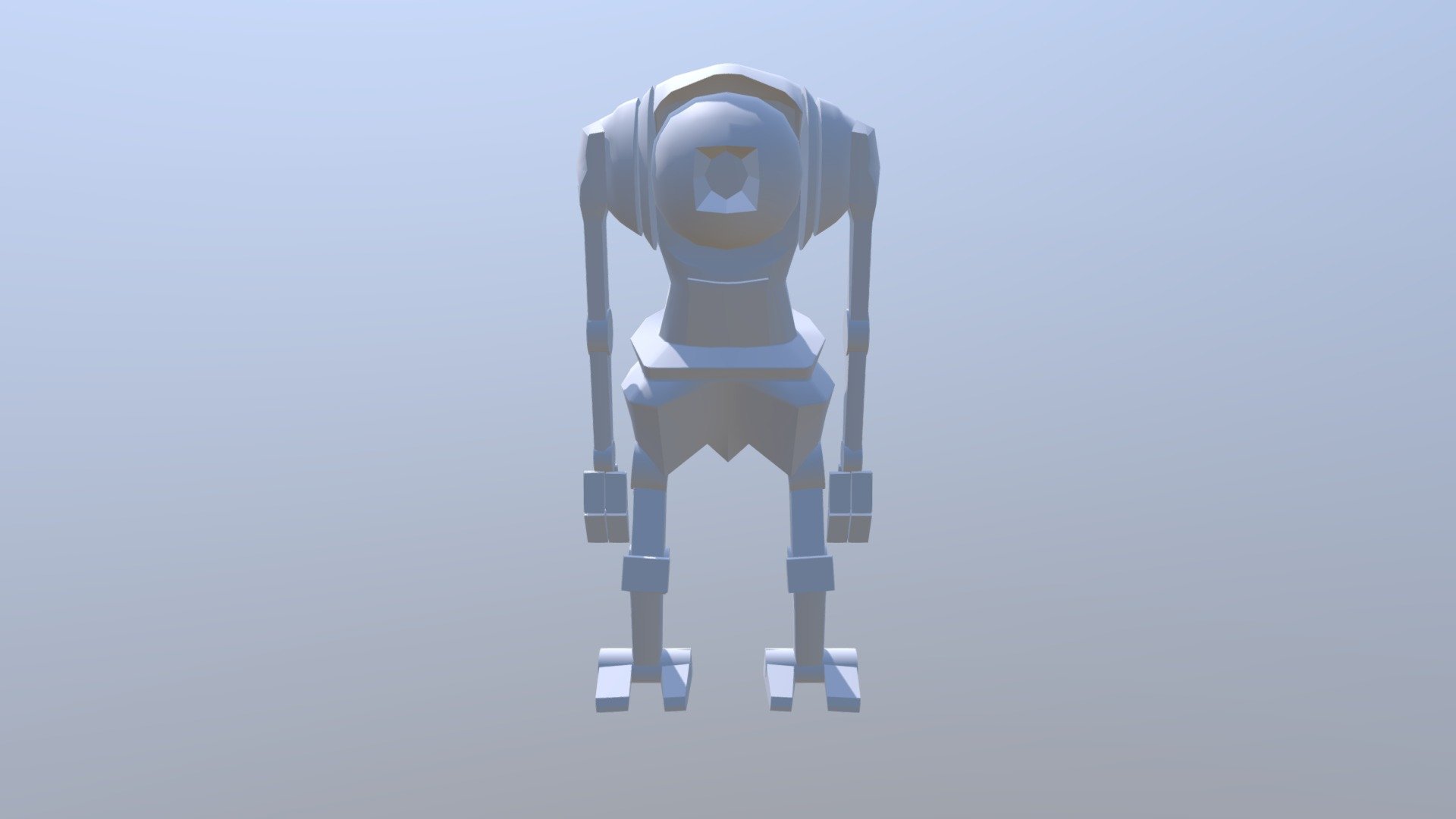 Robot WIP_p1 - 3D model by Fedda (@customanime) [0c56c3e] - Sketchfab