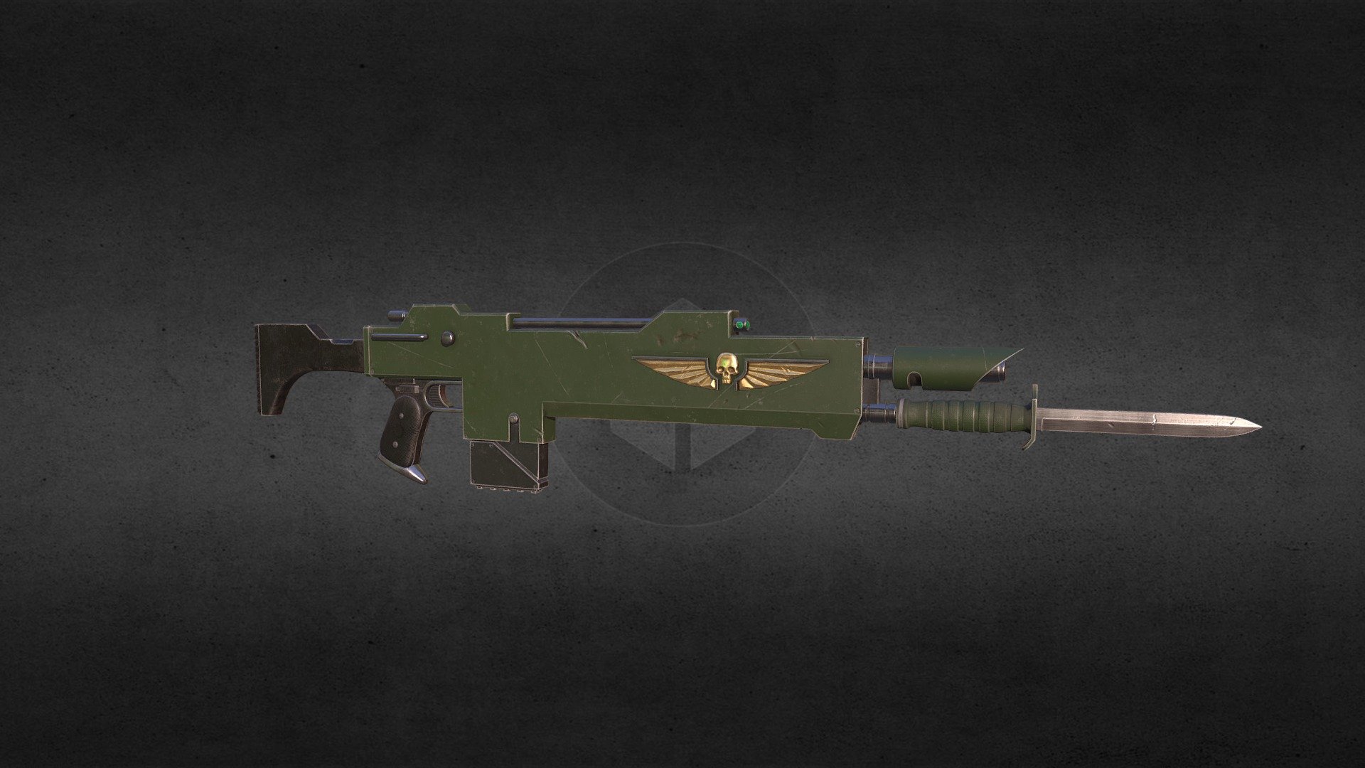 Lasgun - Download Free 3D model by TaurWing [0c5719a] - Sketchfab