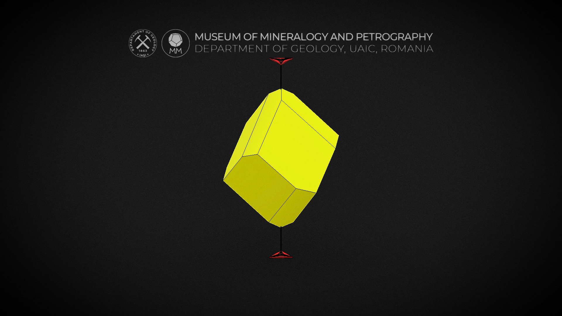 Trigonal -3 (C3i) - 3D model by Museum of Mineralogy and Petrography ...