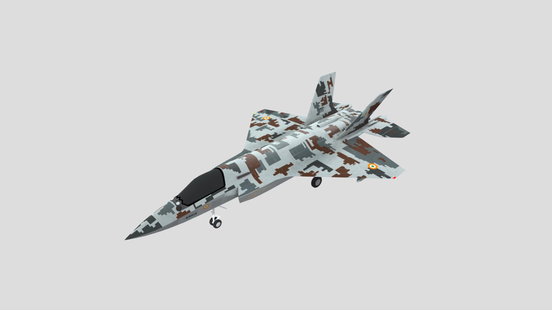 HAL-AMCA - Download Free 3D model by SB-129 (@hrd4588) [0c5874a ...