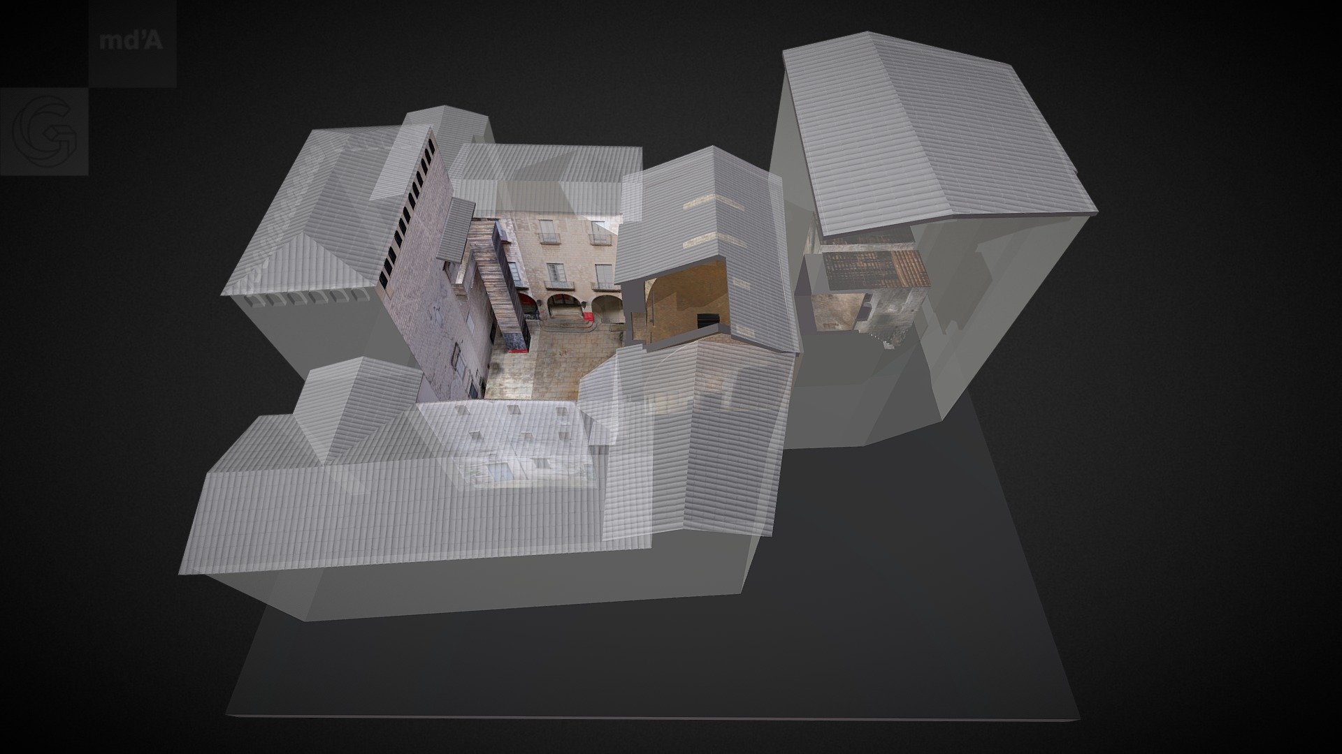 Palau Episcopal. Museu d'Art de Girona - Download Free 3D model by ...