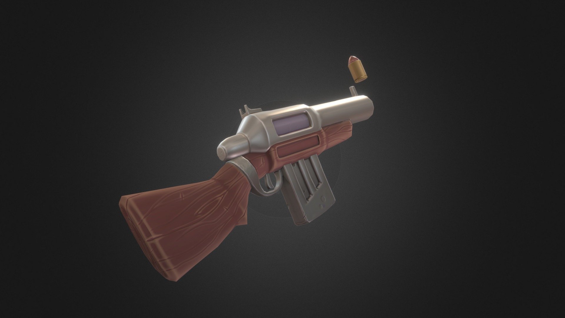 Stylized Marksman Rifle - Download Free 3D model by R.J.Slagter ...