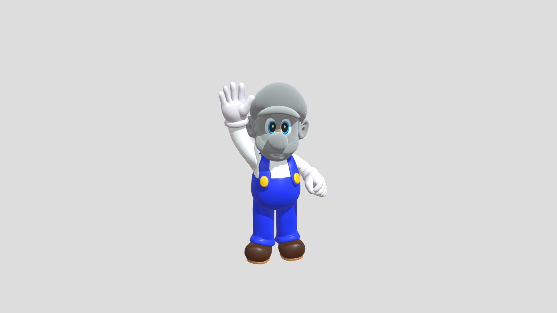 Luigi Render96 (original by SoberStone) - Download Free 3D model by ...