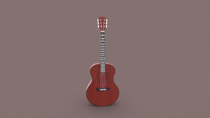 Guitar 3D models - Sketchfab