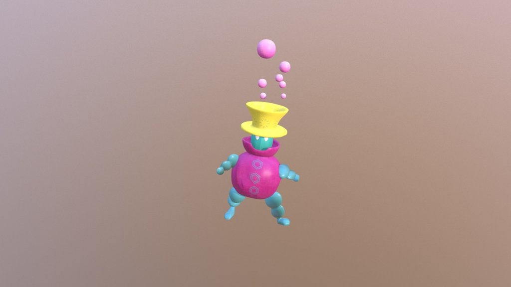 Bubbleman Walk - 3D model by lilyhodges77 [0c5e51f] - Sketchfab