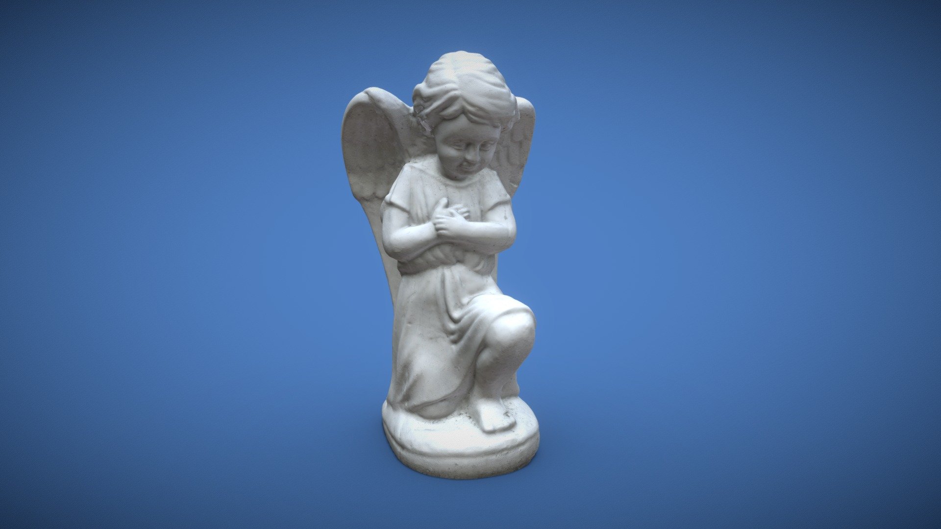 Статуя / Angel Statue [Photogrammetry] - 3D model by hoxsvl [0c5e8e1 ...