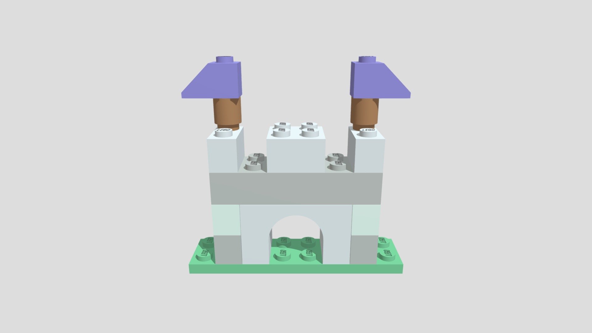 LEGOCastle - Download Free 3D model by chenjg1998 [0c5f52c] - Sketchfab