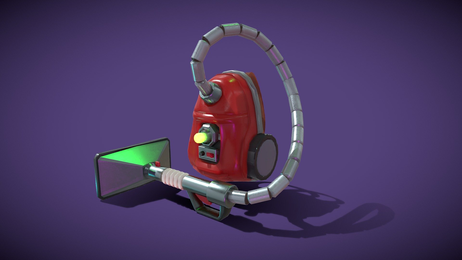 Luigi's Poltergust 5000 - 3D model by ItsToastMan [0c5fb79] - Sketchfab