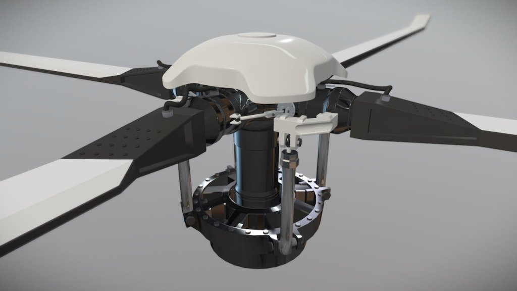 Helicopter rotor - 3D model by 0ceancity [0c606d2] - Sketchfab