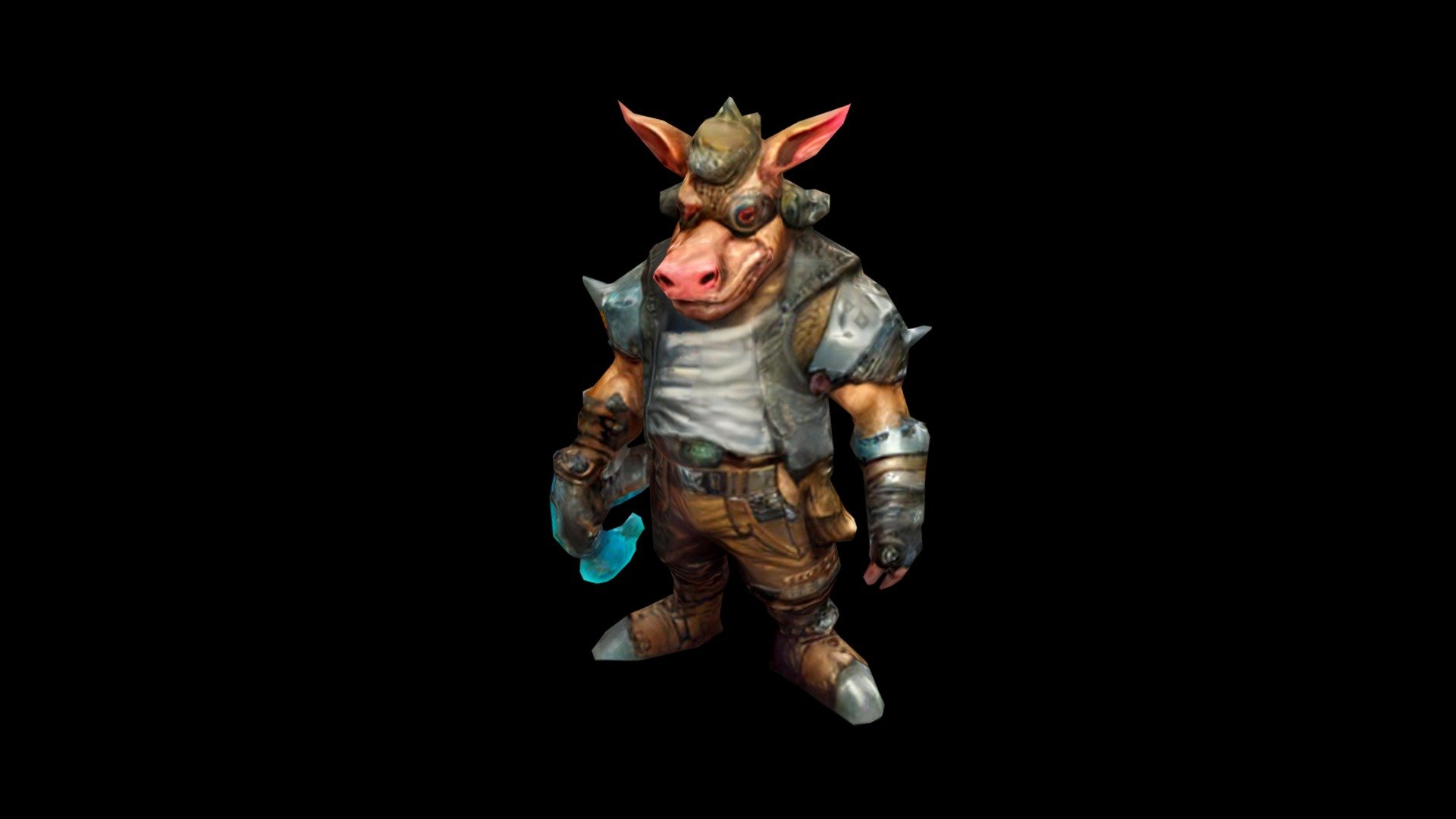 Bovine Cyborg. - Download Free 3D model by klrxyz [0c60734] - Sketchfab