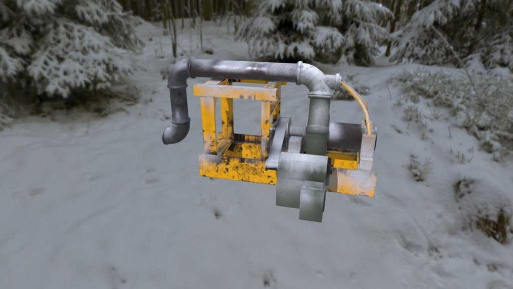 Dredge Pump - 3D model by Scott Thompson (@SelflessWon) [0c62017 ...