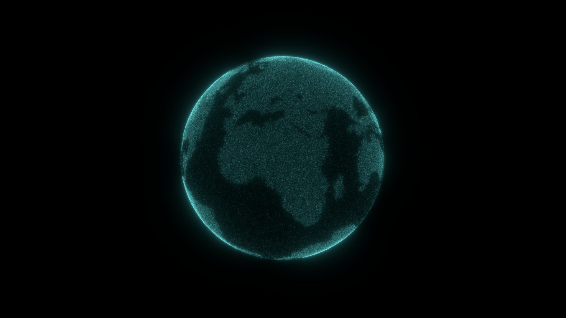 Hologram Globe using Geometry Nodes - Download Free 3D model by ...