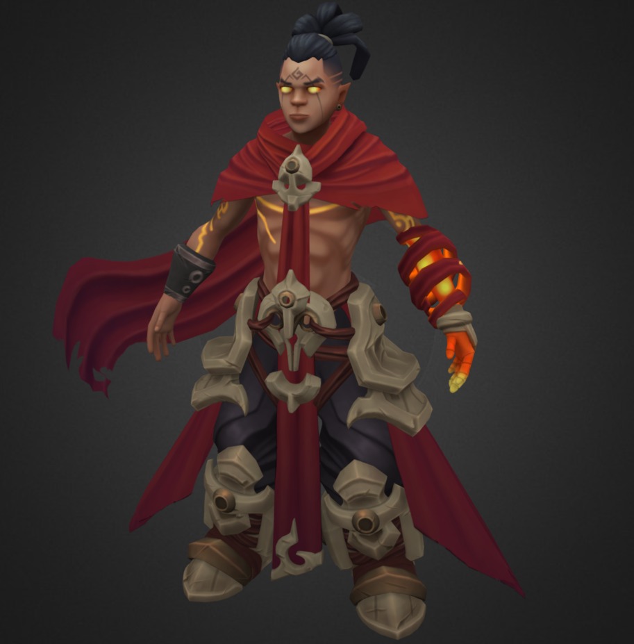 Fireboy Standing - 3D model by hawkesisfly [0c661ef] - Sketchfab