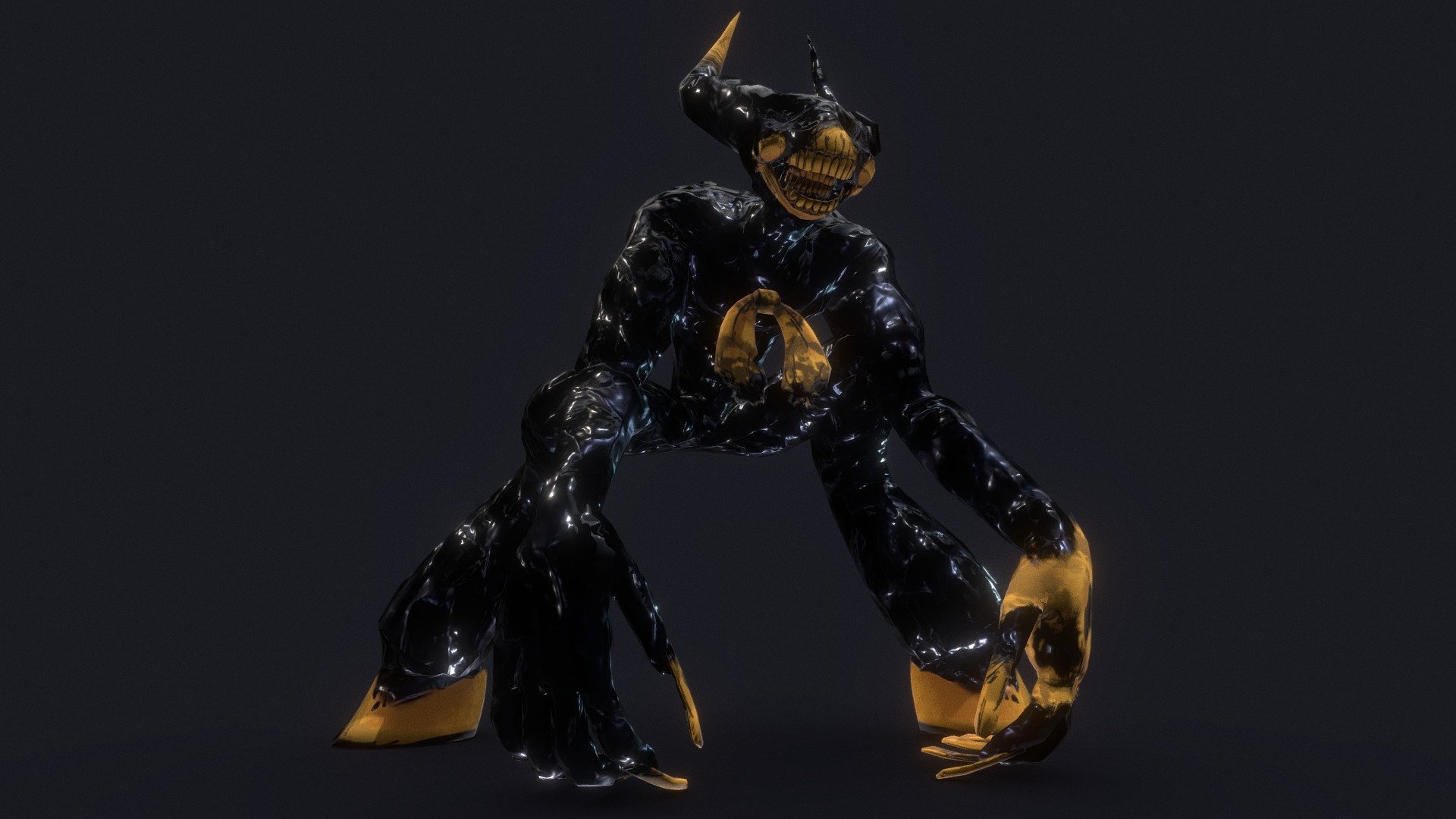 Ink Demon - Blender Release - 3D model by NovaMaxi [0c66371] - Sketchfab
