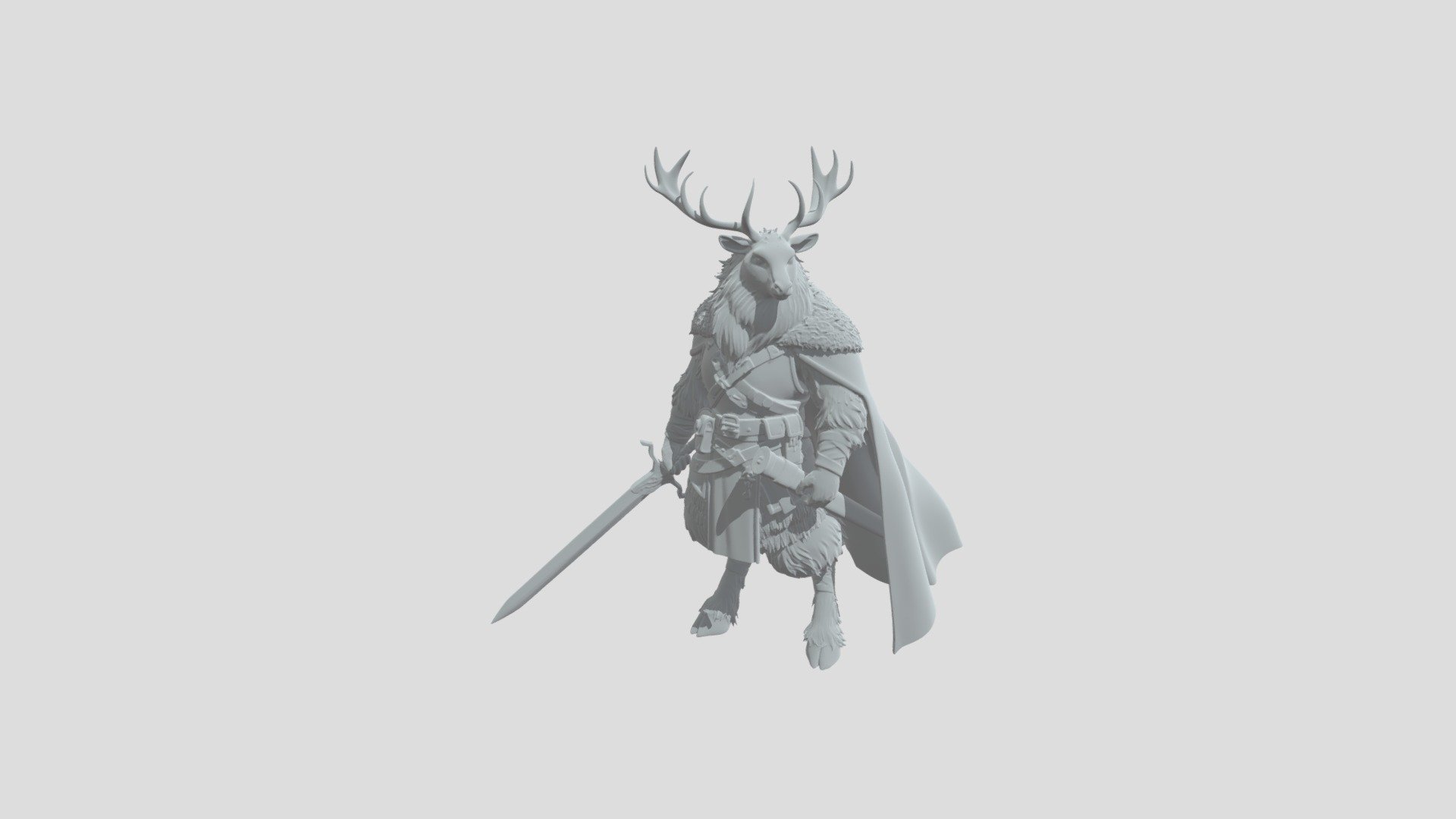Cervan Barbarian - Download Free 3D model by UmbaMumba [0c683d5 ...