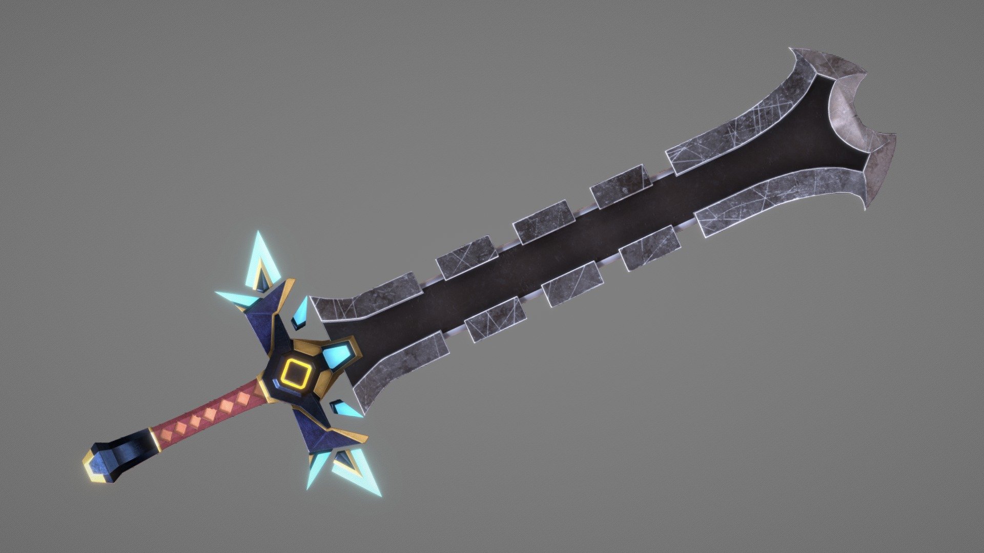 Heavy Sword - Download Free 3D model by TheMoons [0c69381] - Sketchfab
