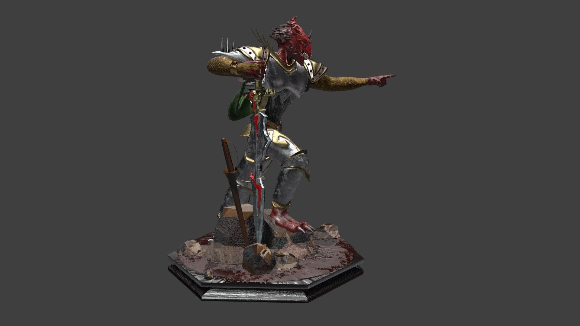 Tarhun, Paladin. - DRAGONBORN D&D - Download Free 3D model by shila ...