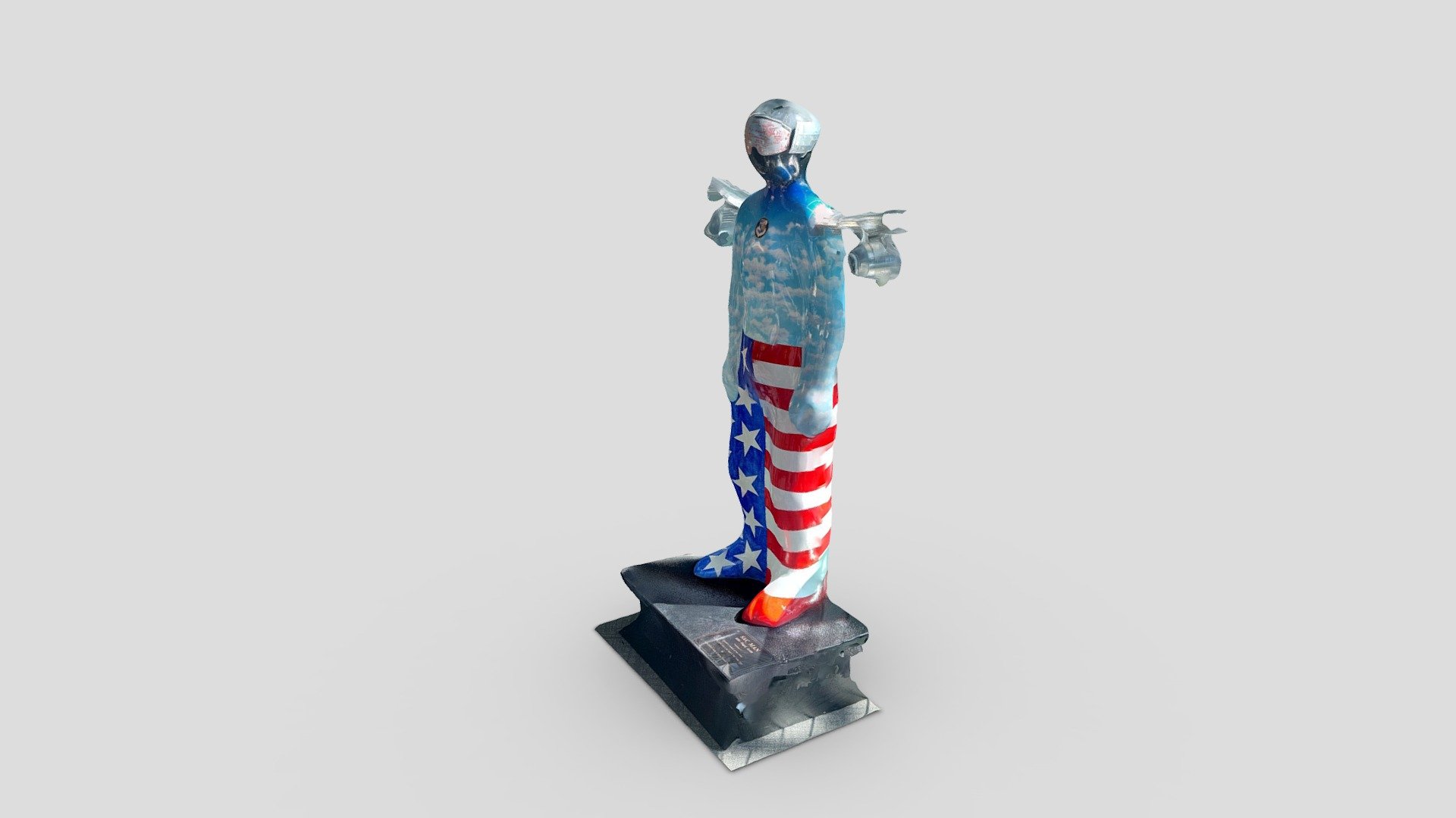 Day 8: SAC Man of the Strategic Air Command - Download Free 3D model by ...