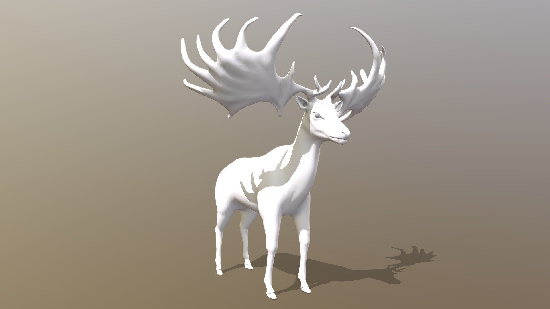 Elk Animation - 3D model by MarquisB [0c6e189] - Sketchfab